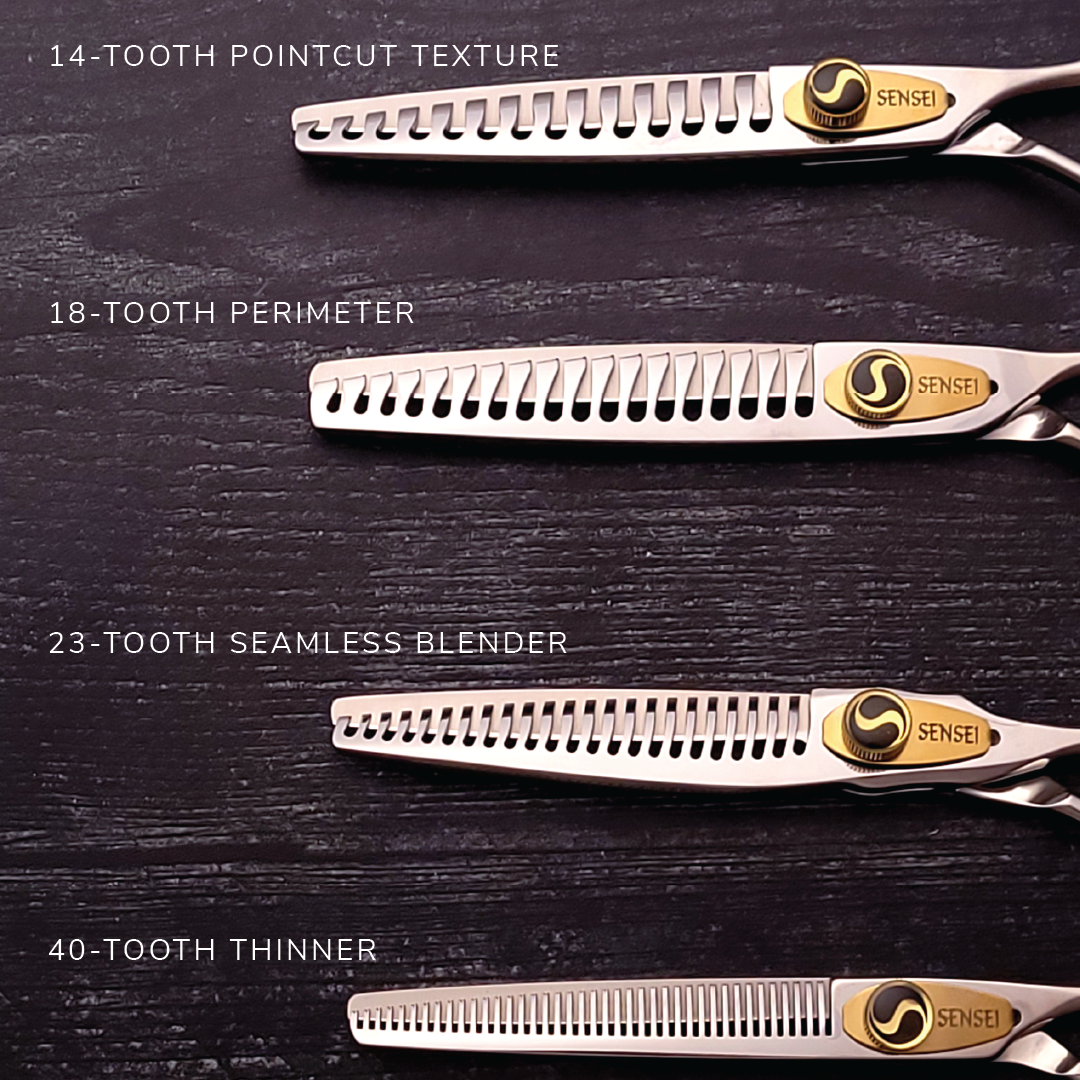 Sensei Specialty Shear Set - Fixed Handle LEFT Handed – Sensei Shears